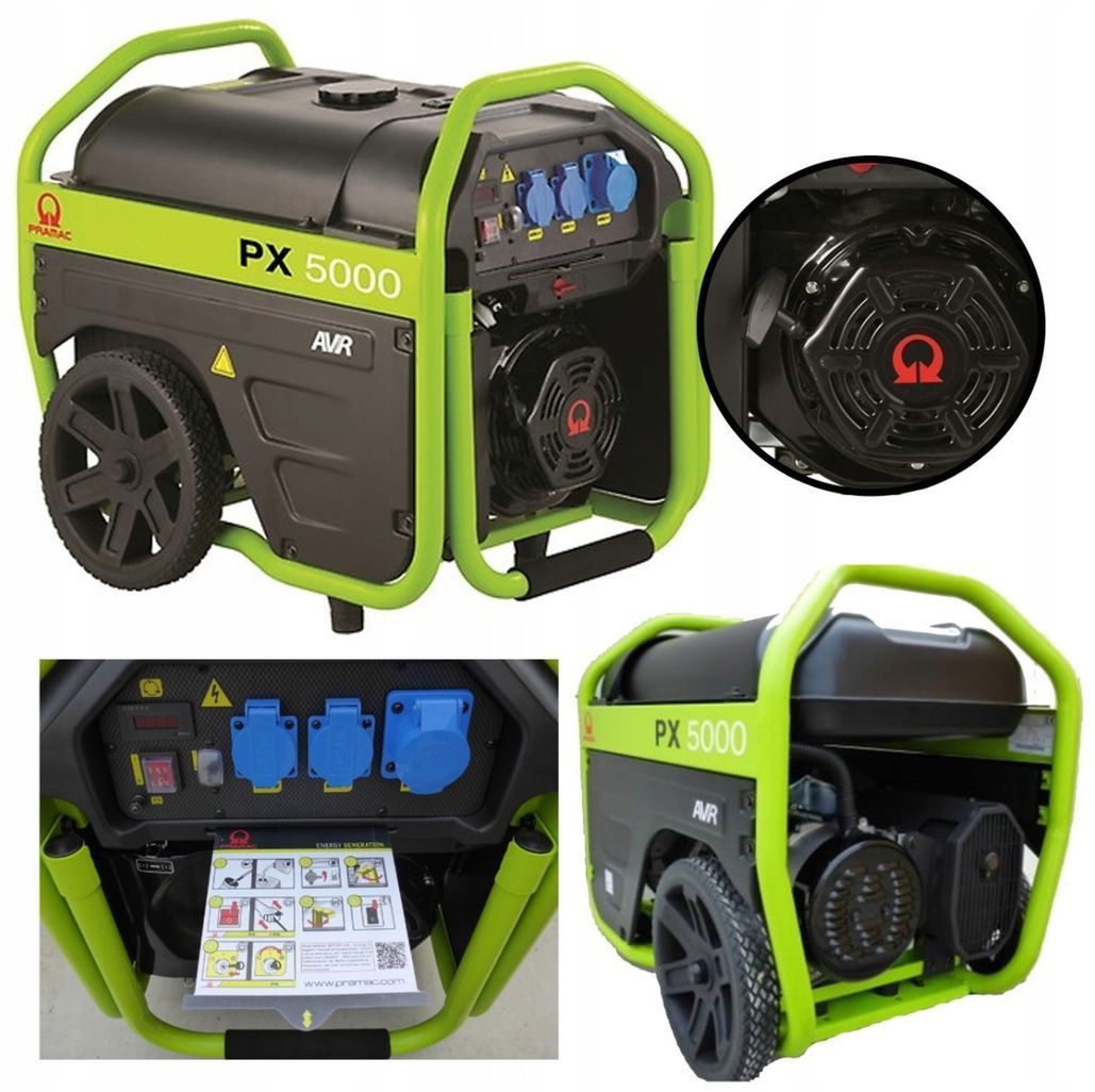 Купить Генератор бензиновый 3.8 кВт Pramac PX5000, PowerOk